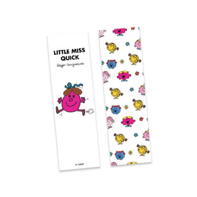 Little Miss Quick Bookmark Mr Men Reading Book Accessory Page Saver ...