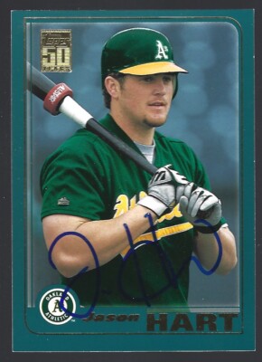 2001 Topps Traded Baseball #T173 Jason Hart IP autograph signed card | eBay