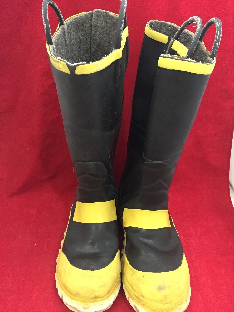 RANGER Shoe-Fit Fire Fighter Boots Various Sizes Cream Sole Firefighter ...