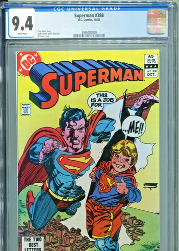 Superman #388 (DC Comics 1983) CGC Certified 9.4 | eBay