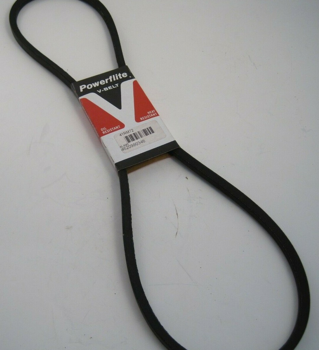 Powerflite 4L490 V-Belt 4L Section - 49" Length - 1/2" Top Width 5/16 ...
