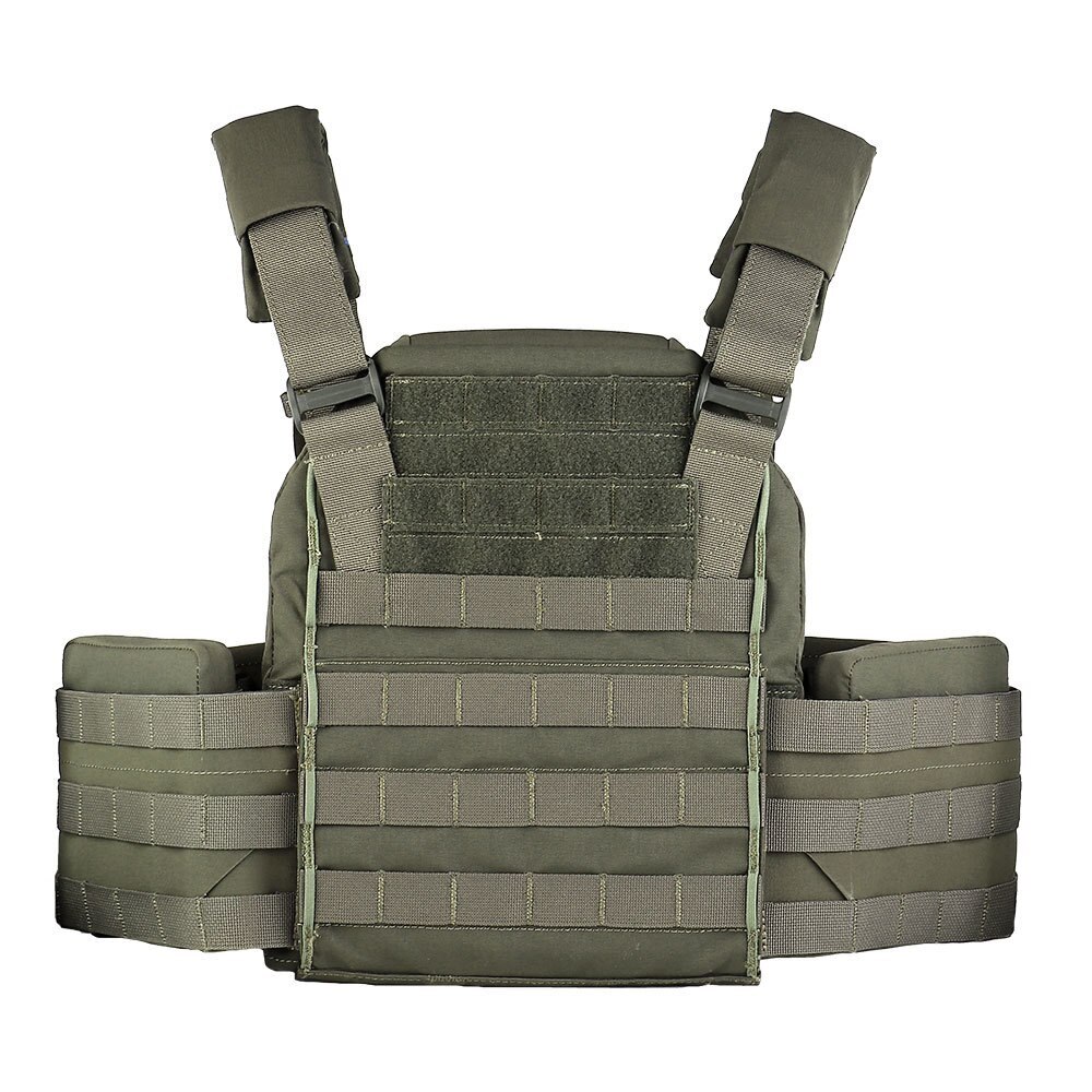 Tactical HSP THORAX Plate Carrier Front&Rear Bag MOLLE Hunting Vest Set ...
