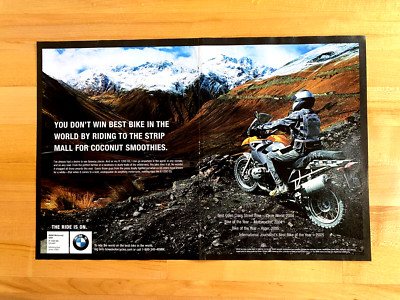 2005 Print Ad BMW R 1200 GS Centerfold | eBay