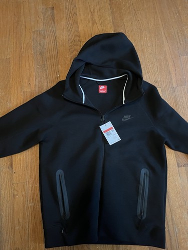 Nike Sportswear Tech Fleece Full Zip Men's Hoodie - Black CU4489-010 | eBay