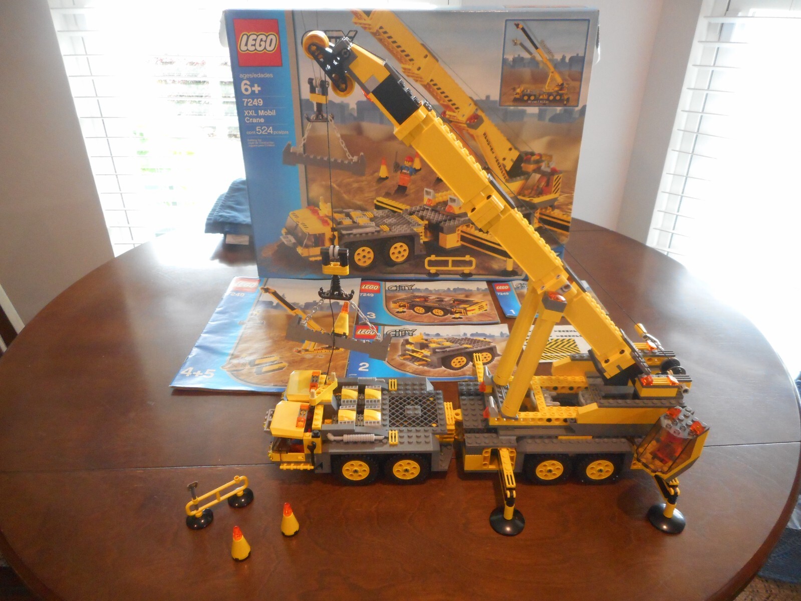 LEGO CITY: XXL Mobile Crane (7249), 100% Complete w/Instruct | eBay