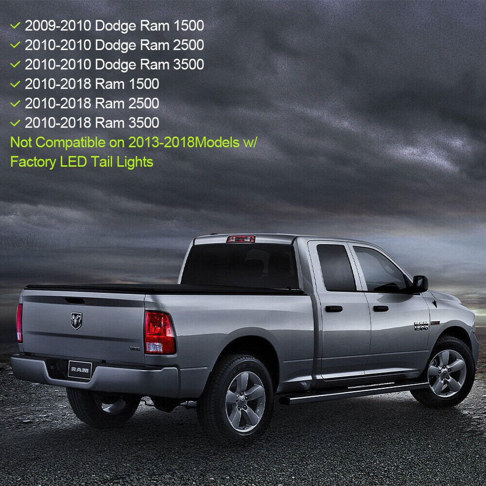 Fit For 2009-2018 Dodge Ram 1500 2500 3500 Tail Lights DOT Rear Lamps ...