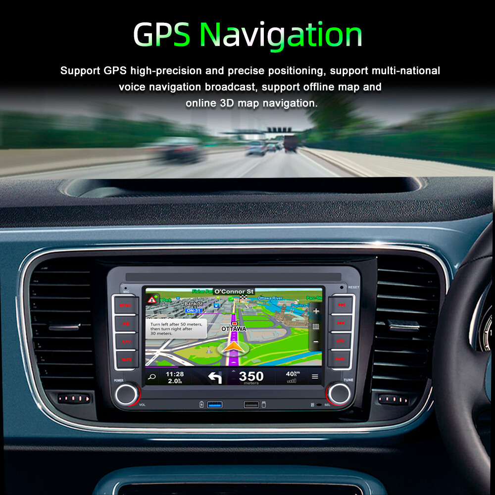 Android 13 For VW Golf MK5 MK6 Jetta Fit Apple Carplay Car Stereo Radio ...