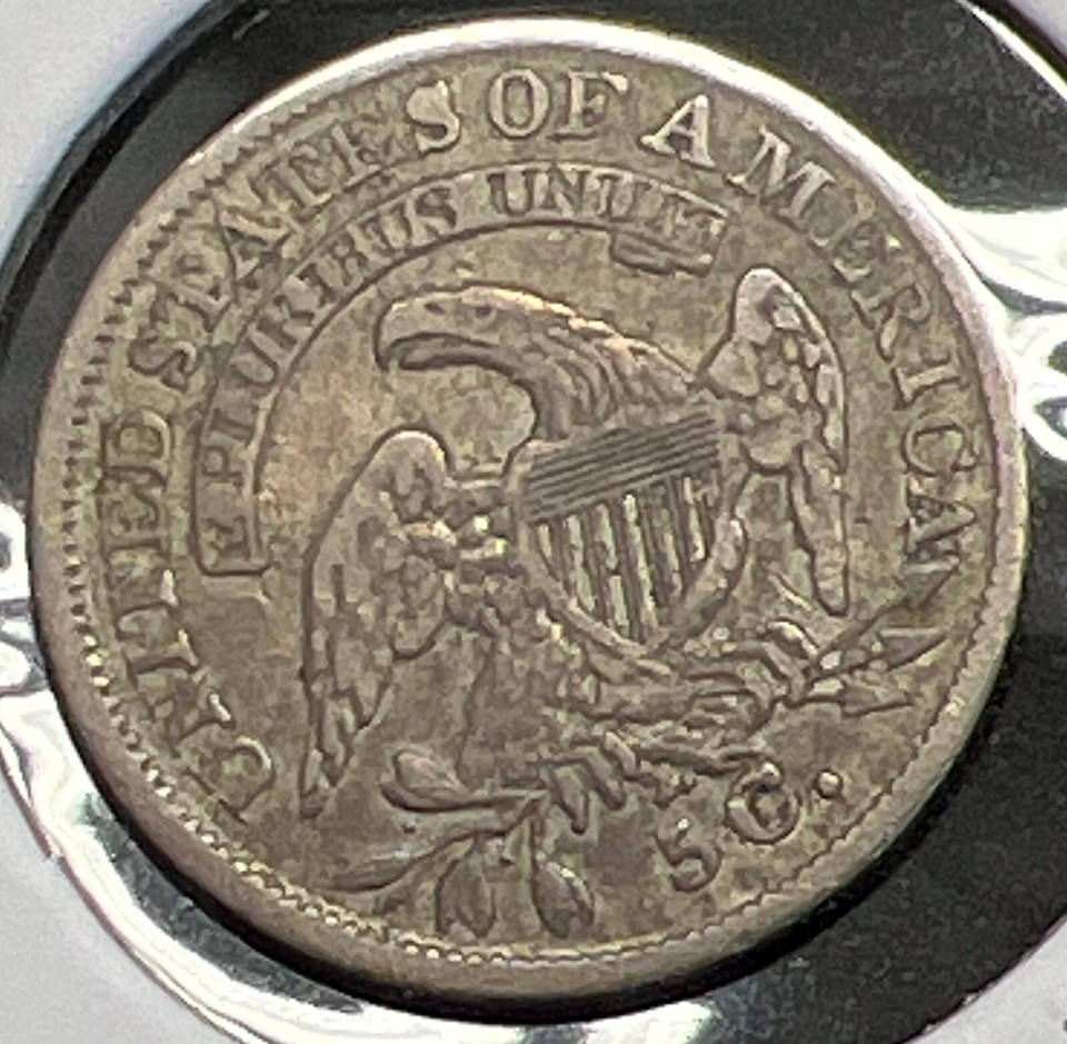 1835 CAPPED BUST SILVER HALF DIME CHOICE VF ACTUAL COIN #C14023 | eBay