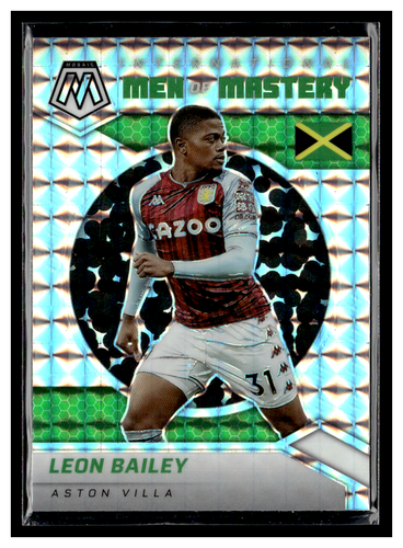 2021 Panini Mosaic EPL #13 Leon Bailey Men of Mastery | eBay