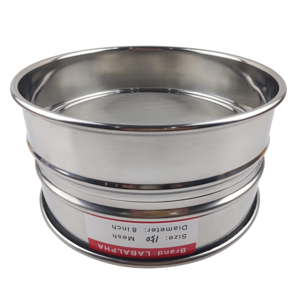 LABALPHA 200 Mesh Lab Sieves, 200 Mesh Test Sieve, 8'' Diameter, 304 ...
