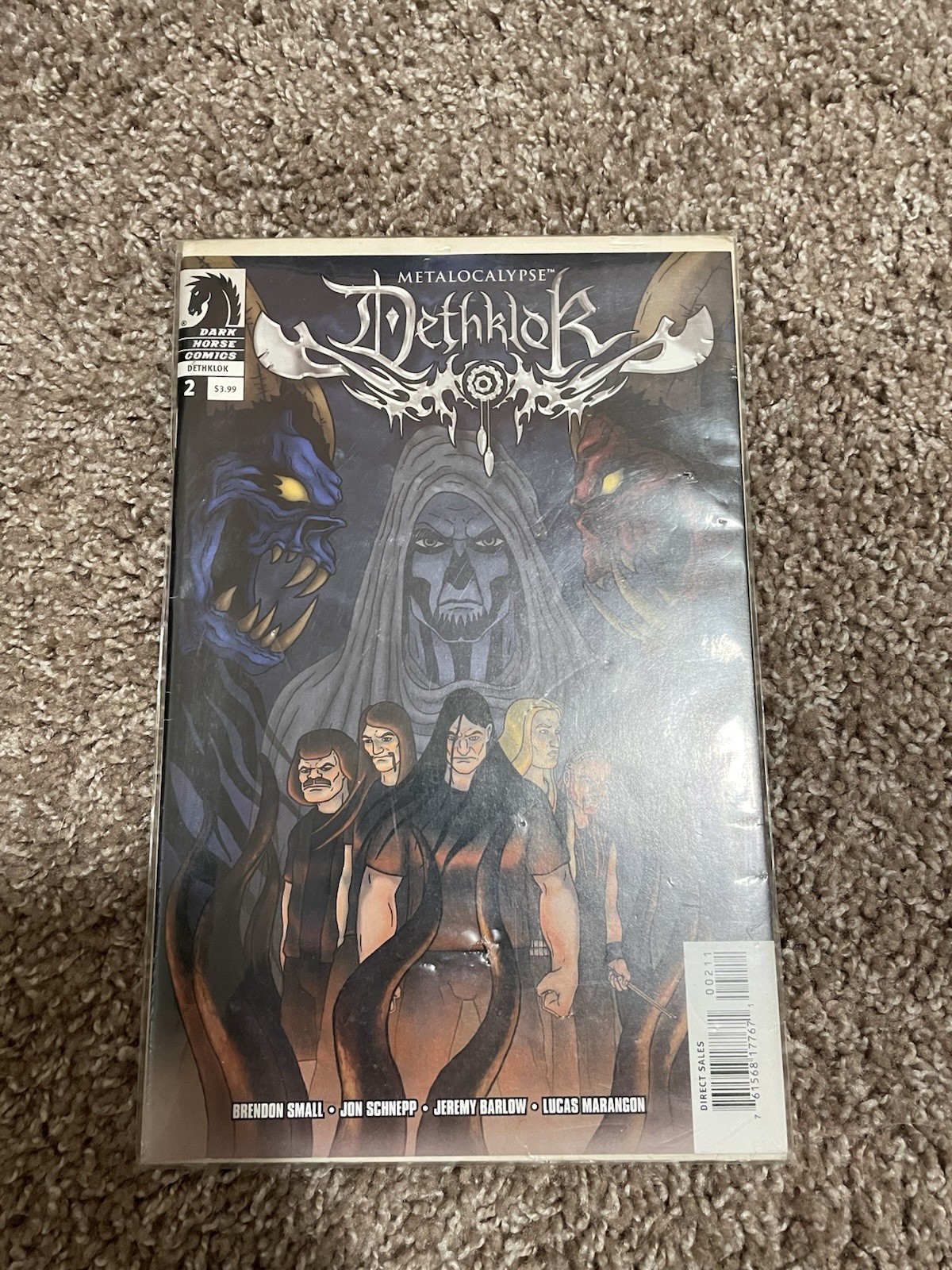 Dethklok #2 Cover Variant - A (Dark Horse Comics December 2010) for ...