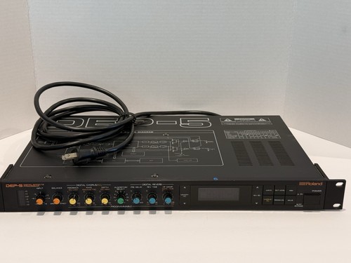 Roland DEP-5 Digital Effects Processor Vintage Rack Unit Made in Japan ...