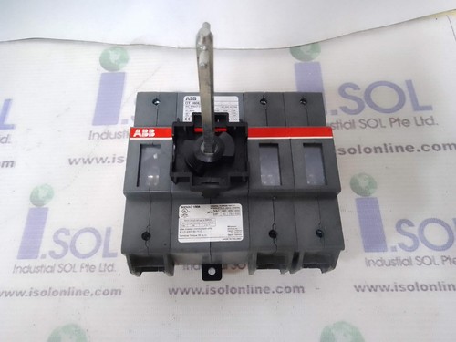 Abb OT 160E3 IEC 60947-3 Switch Disconnector OT160E3 Non-Fusible ...