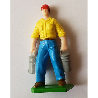 1/64 Ertl Farm Country Figure with Buckets for Custom Ertl Display | eBay