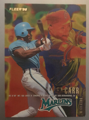 1995 Fleer Baseball Card #328 Chuck Carr - Florida Marlins | eBay