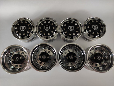 1/14 Aluminum Rims for Tamiya 56371 Scania 770 S 8X4/4 Truck | eBay