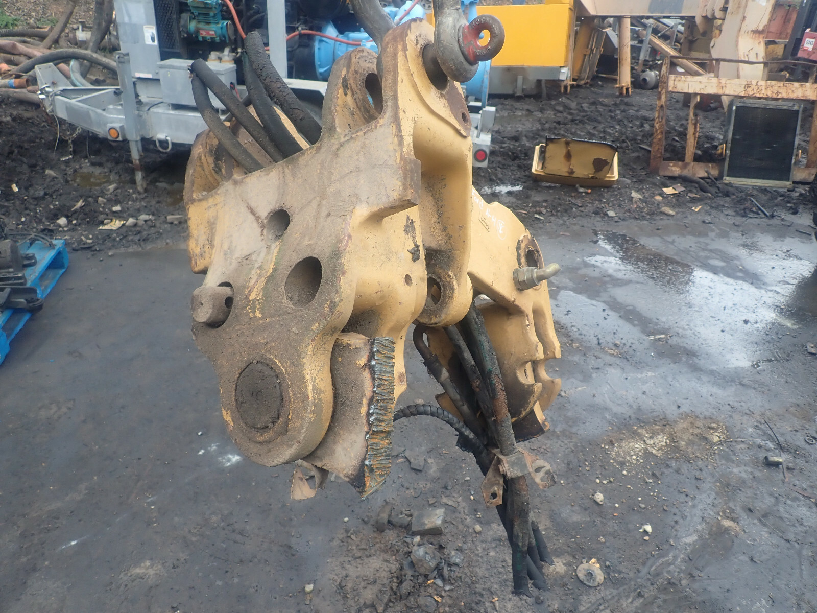 Ford New Holland 555E Rear Support 85801028 Loader Backhoe Swing Frame ...