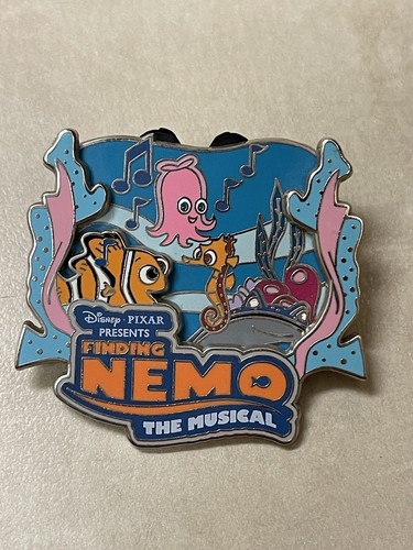 DISNEY PIN WDW PIXAR PRESENTS FINDING NEMO THE MUSICAL NEMO PEARL ...