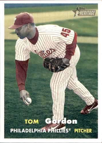 2006 Topps Heritage #14 Tom Gordon PHILADELPHIA PHILLIES | eBay