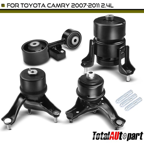 4x Automatic trans Engine Motor & Transmission Mount for Toyota Camry ...