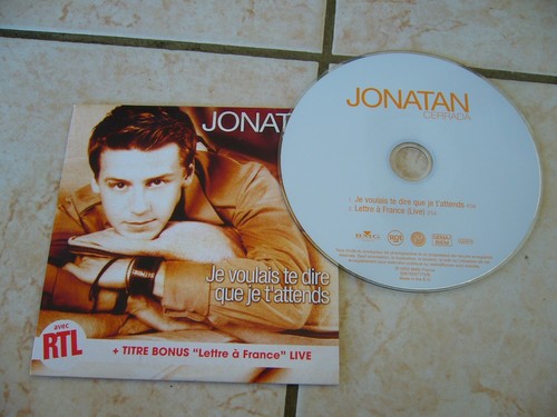 JONATAN CERRADA "je voulais te dire que j'attends "CD EP | eBay