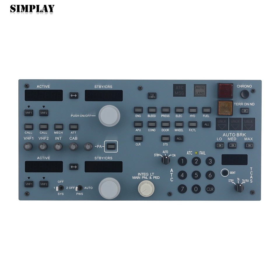 Simplayer QMPE Integrated Flight Panel Flight Simulator Panel for ...