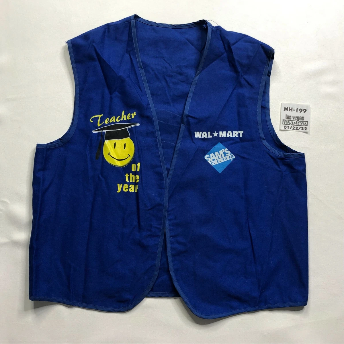 Walmart Black Sleeveless Denim Vest