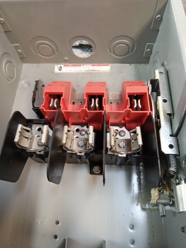 SIEMENS/HF362/DISCONNECT/SWITCH/60A/600A/3p/1R/INDOOR/ fusible/(GN1G6 ...