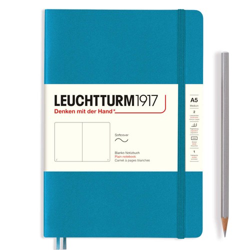 Leuchtturm1917 Softcover (A5) Notebook - Ocean Plain 4004117609572 | eBay