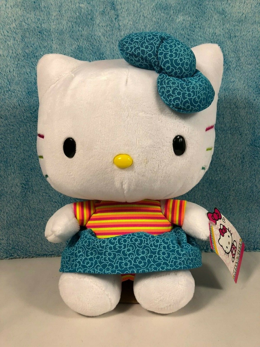 Blue Hello Kitty Bow