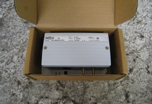 New Setra 267 26712R5WD11A1FN 0-2.5" WC 24 VDC 4-20 mA Pressure ...