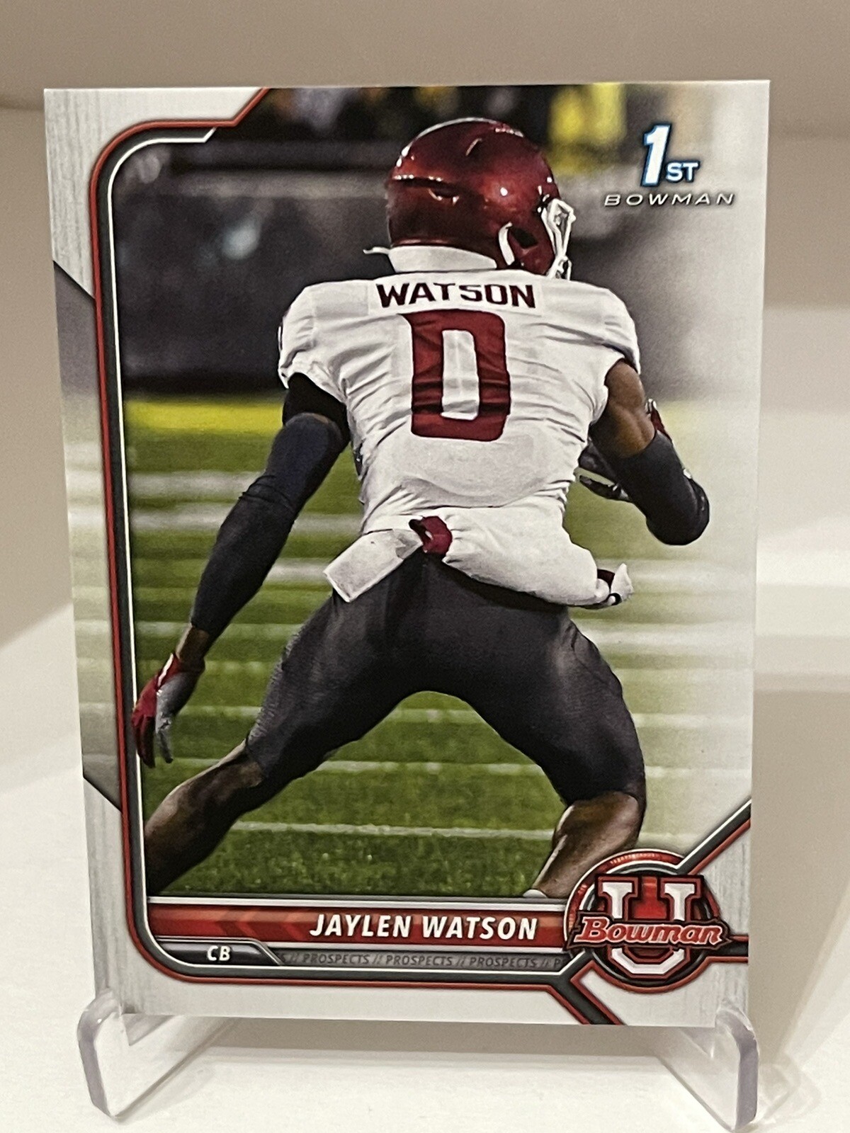 2021 -22 Bowman University 76 Jaylen Watson Washington State Football ...