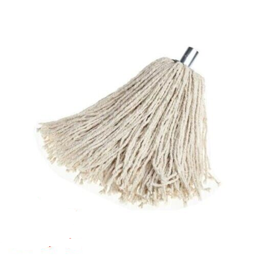 NEW SET OF 3 METAL MOPPING SOCKET MOP HEADS SIZE 20 TWINE METAL COTTON ...