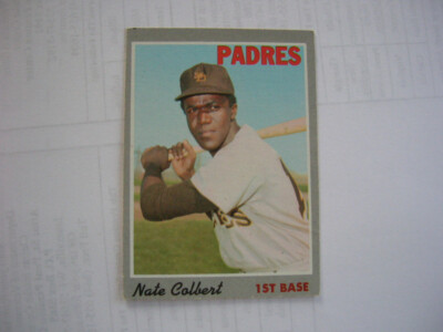 1970 Topps Baseball Nate Colbert, #11 FREE shipping | eBay