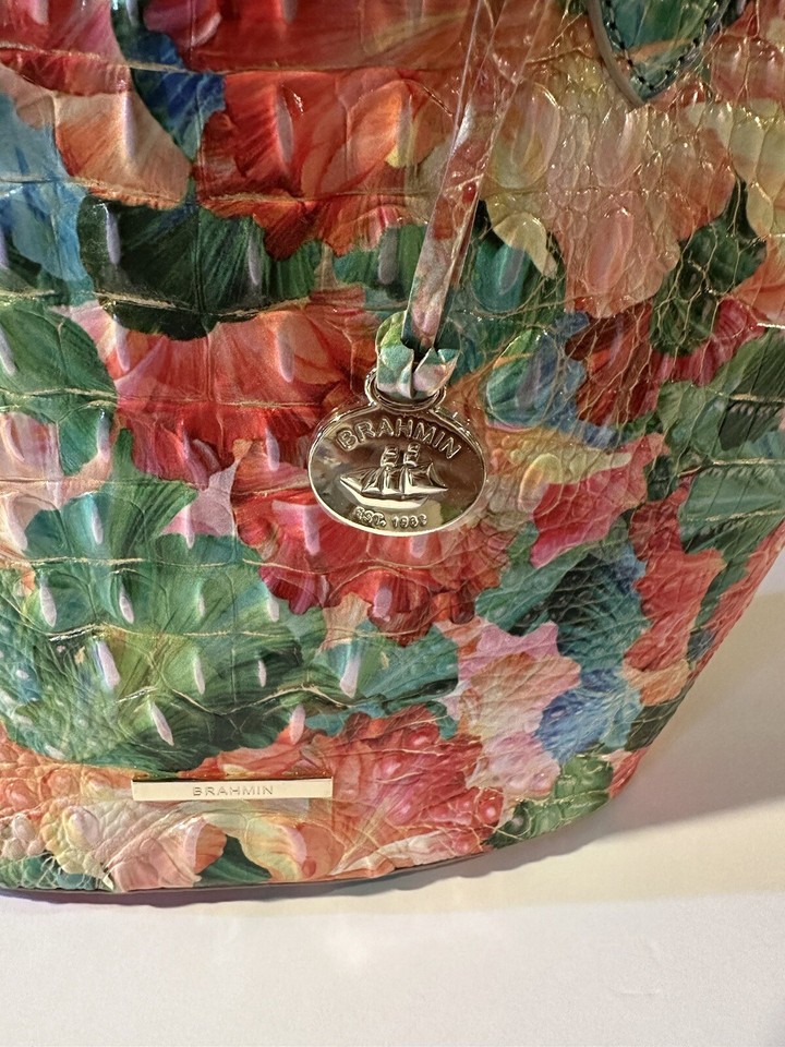 BRAHMIN MIRA TAFFY MELBOURNE LARGE Tote Bag Handbag NEW | eBay