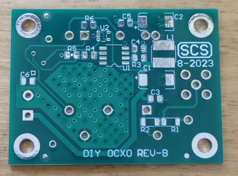 Bare Board for DIY 10MHz OCXO Frequency Standard Reference Timebase | eBay