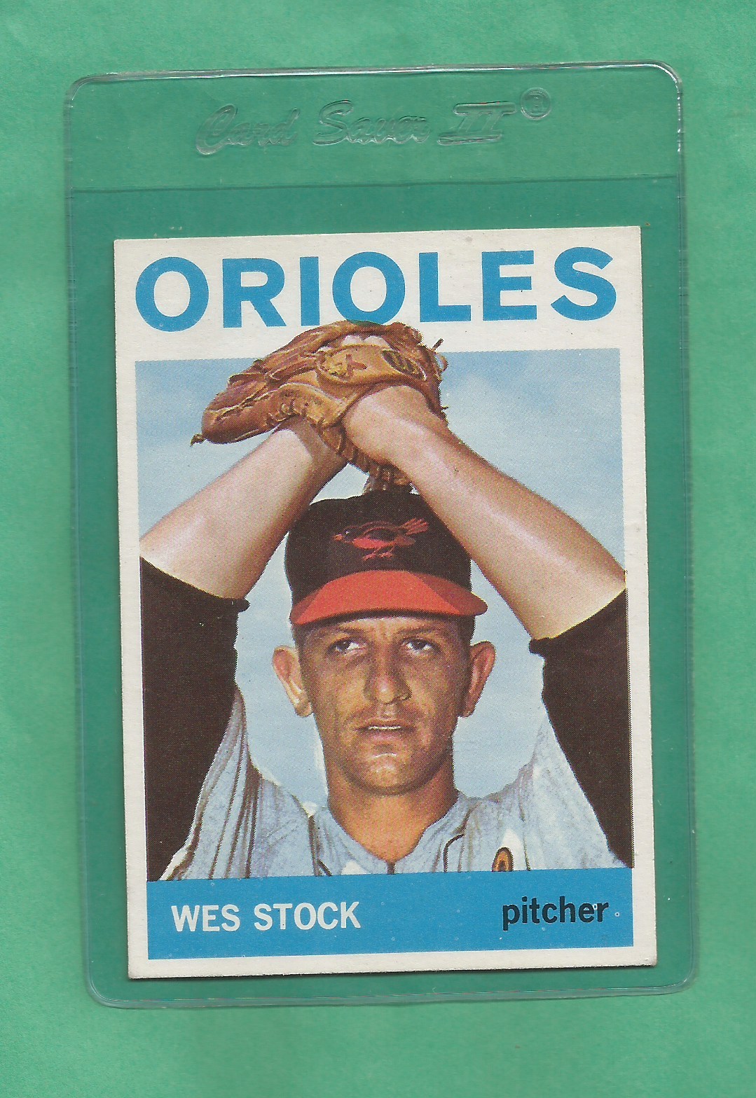 1964 Topps Baltimore Orioles Wes Stock # 382 NM-MT Tough Low Pop Card ...