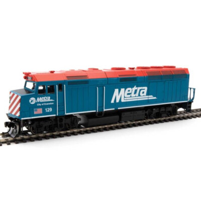 NEW Walthers 910-9473 EMD F40PH PH 2b Metra #129 Locomotive HO Scale | eBay