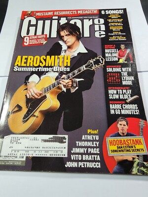 Guitar One Magazine August 2004 Aerosmith Summertime Blues VG B6 | eBay