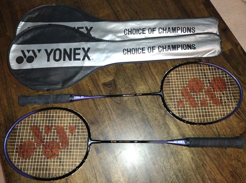 2pc Yonex B-710 Badminton Racket Set W/ Covers GREAT CONDITION | eBay