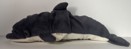 Folktails Folkmanis Dolphin Hand Puppet Gray Stuffed Animal Plush Teeth ...