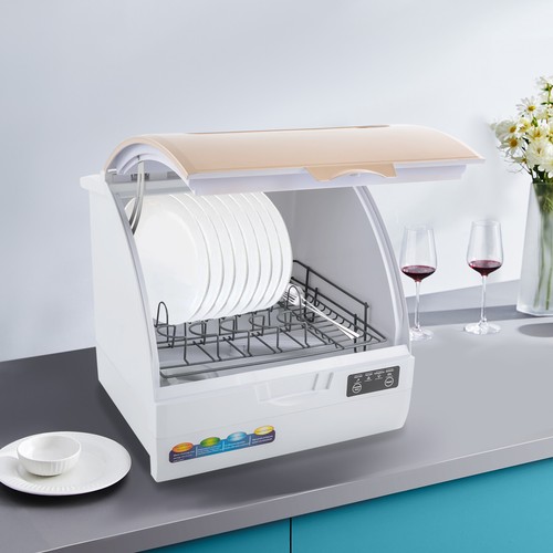 Compact Dishwasher Countertop Washing Machine 360° Spray Dishwasher ...