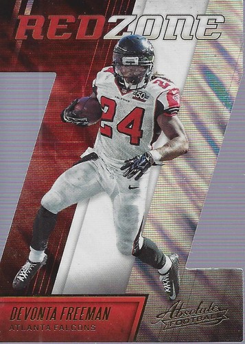 2016 Absolute Red Zone Die Cut #12 Devonta Freeman - NM-MT | eBay