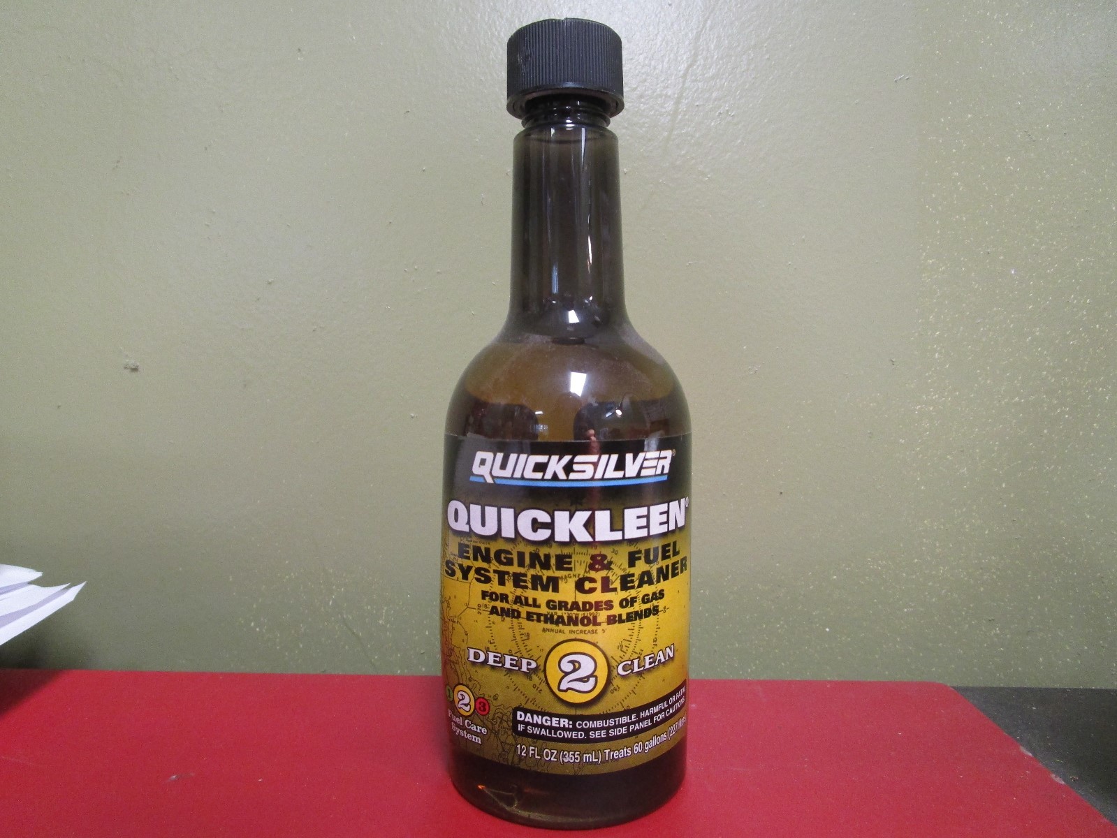 Mercury Quickleen Engine & Fuel system cleaner 8M0047931 12 oz. | eBay