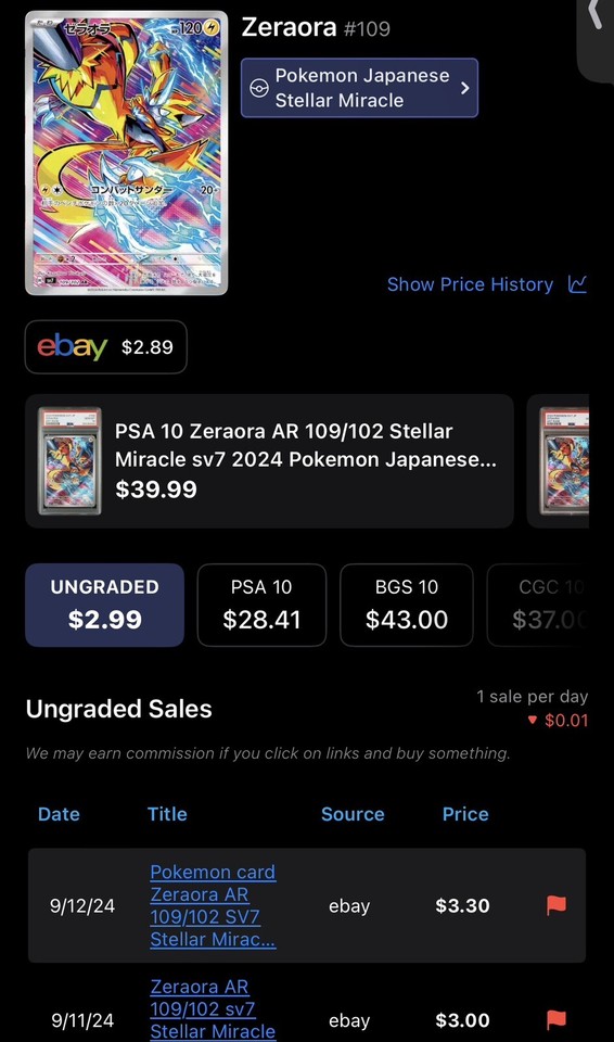 Pokemon "Zeraora" | eBay