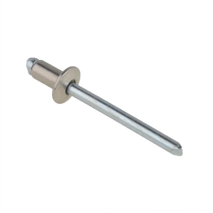 Qty 5000 Dome Rivet 73 STS 5-3 STAINLESS SHELL / STEEL Stem (4mm x 9 ...