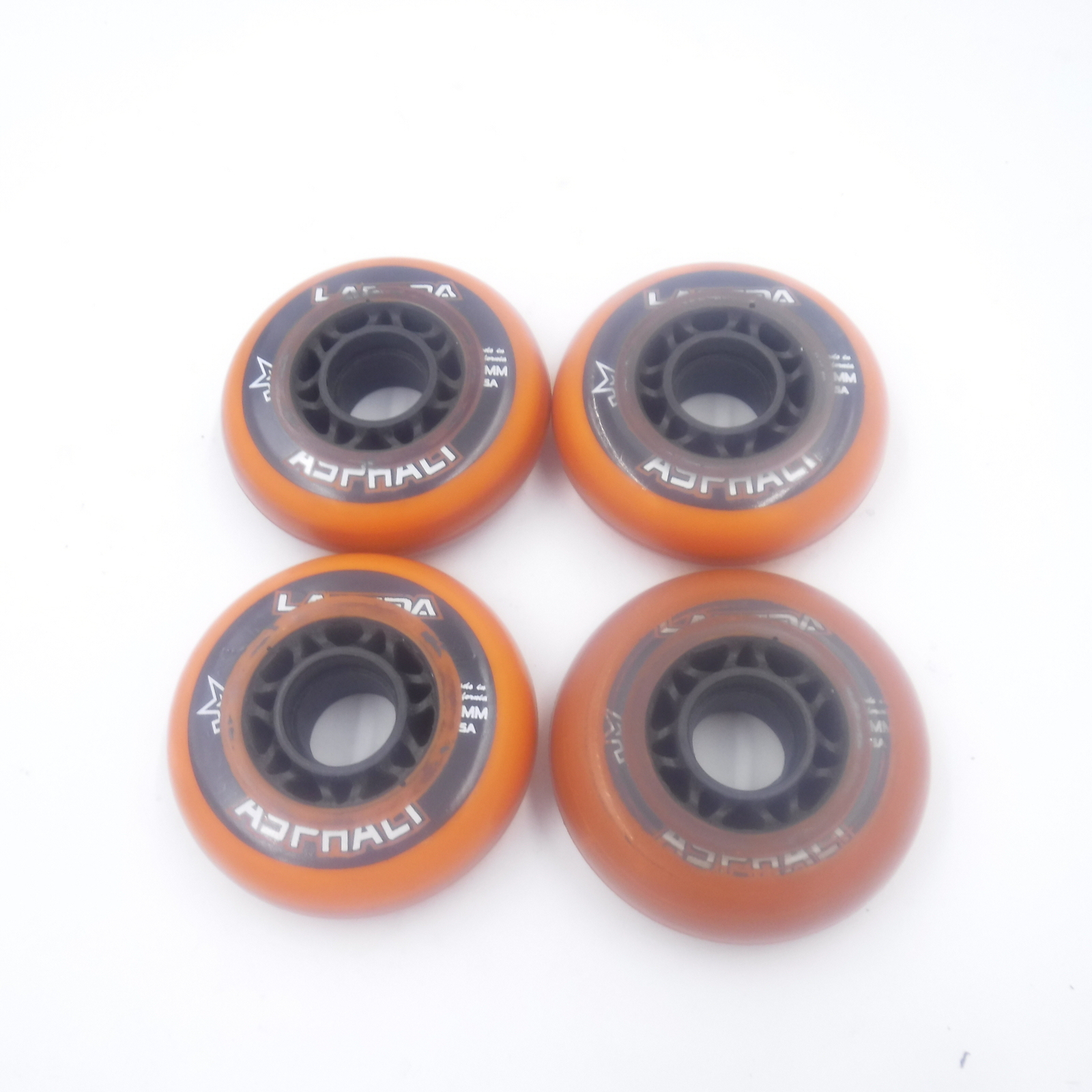 4 Pack Labeda Asphalt Outdoor Roller Blade Hockey Gripper Wheels 76mm ...