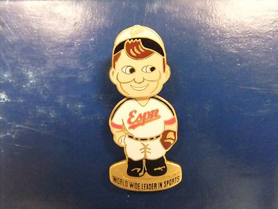 L#534 ESPN World Wide Leader in Sports baseball bobble head pin | eBay