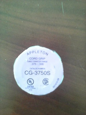 Appleton Cord Grip CG-3750S | eBay