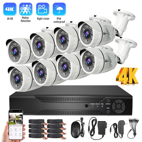 1080P Wireless Security Camera System Outdoor 8CH CCTV NVR Surveillance ...